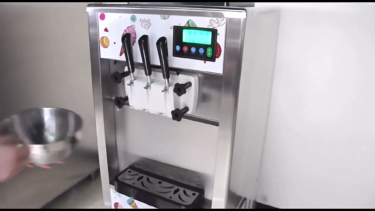 Ice Cream Machine Series Fully Automatic Ice Cream Maker Electric Ice ...