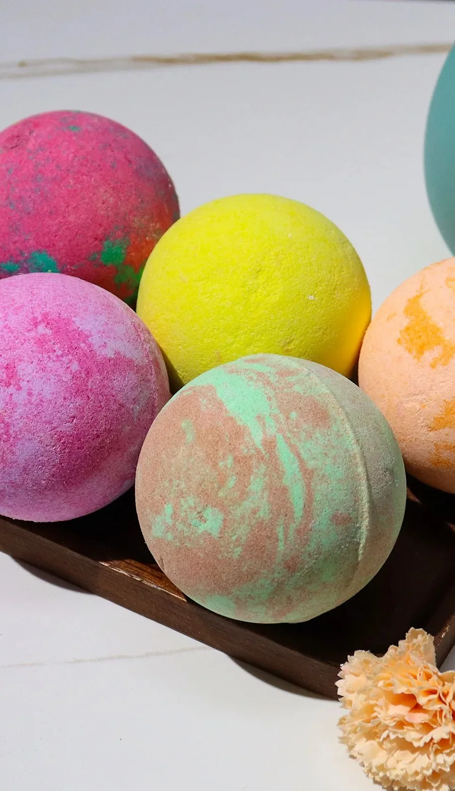 Foot Bath Salt Ball Set Bath Ball Essential Oil Ball Fragrance Bath ...