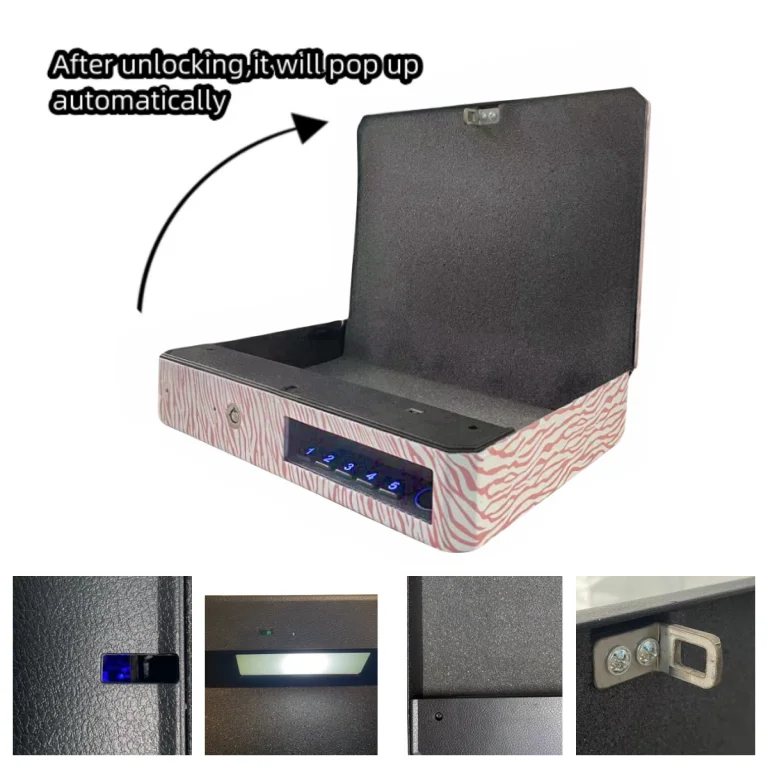 Waterproof Fireproof Anti-theft Key Electronic Digital Safe Fingerprint ...
