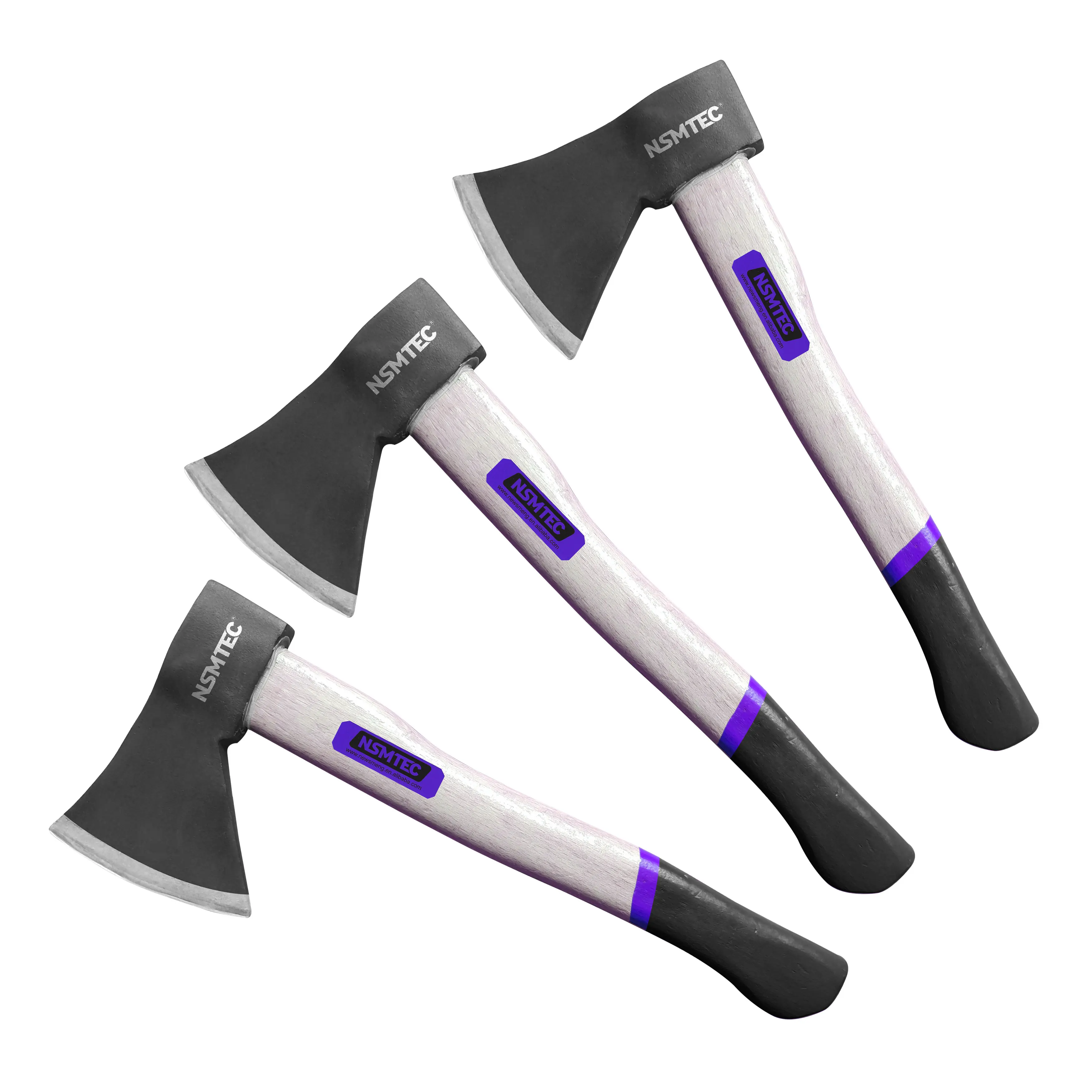 Carving Camping Wood Splitting Axes Short Solid Forged Axe Head Wood ...