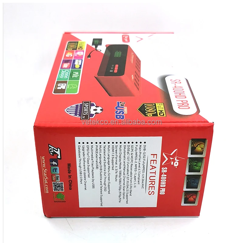 Top Selling Satellite HD Boxes - SR-400HD Pro & Digital Set Top
