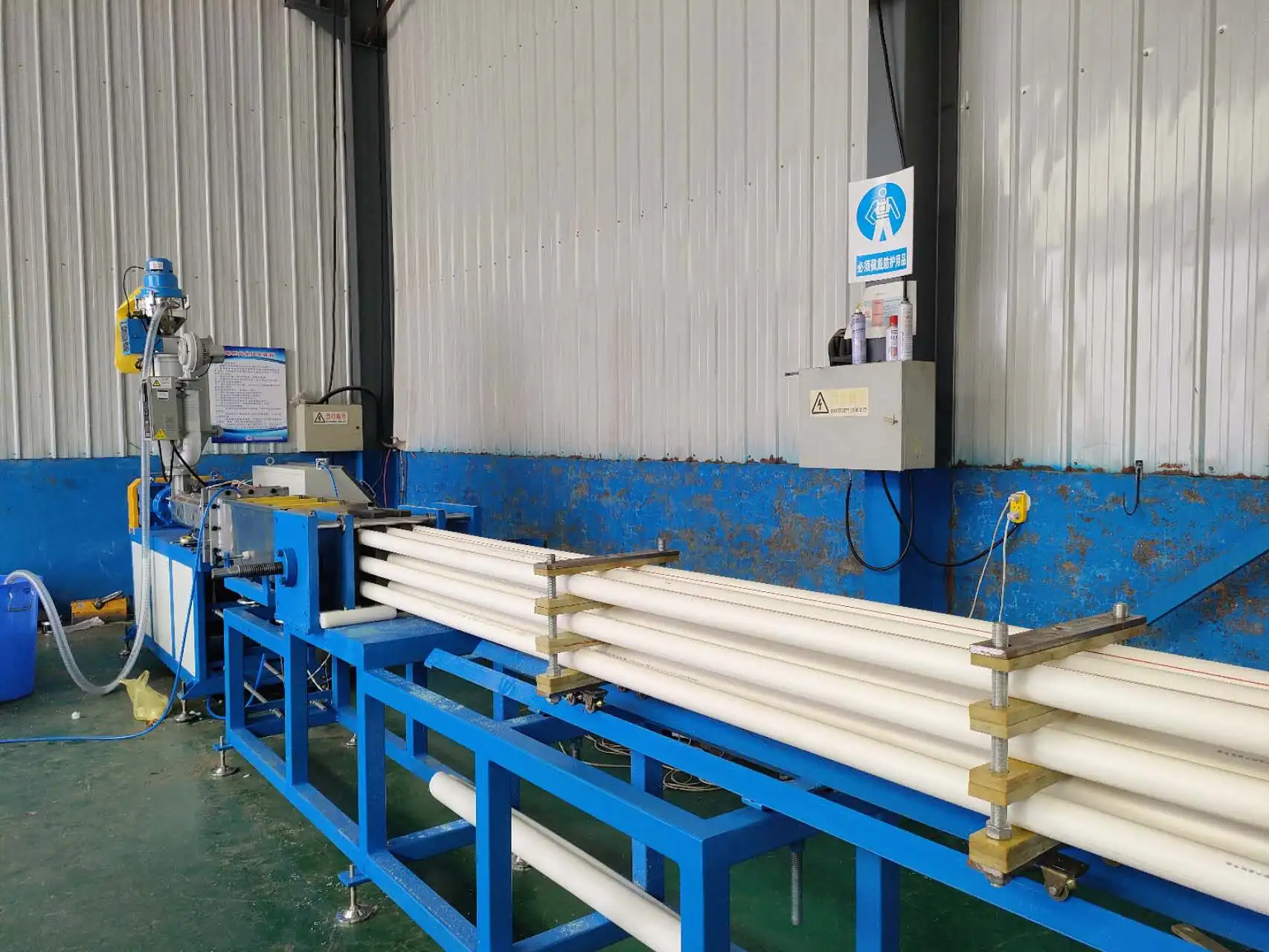Pp Solid Rods Making Machine Sj-50 Single Screw Extruder Plastic ...