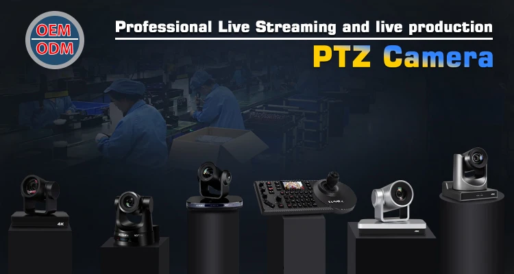 Video Switcher with PTZ Control - Live Streaming Mixer