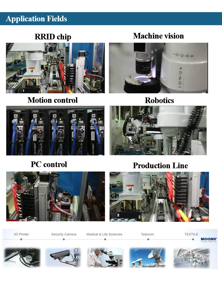 Moons Rs485 2 Phase Stepper Motor Driver 2 Phase Nema24 34 Stepper ...