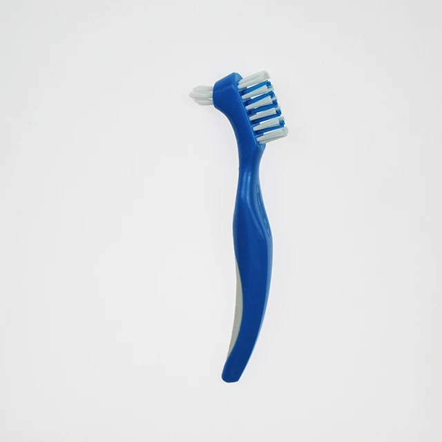 Oem Approval Blue Clor Denture Toothbrush Opp Bag Blister Card Packing ...
