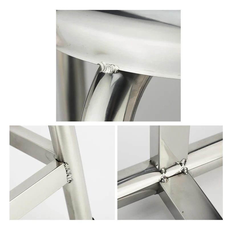 Stainless Steel Industrial stool lab chair with adjusting height and ...