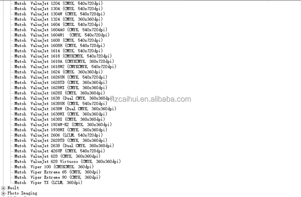 Wasatch Rip 7.4 for Canon IPF500/5000/510/5100/600 Printer