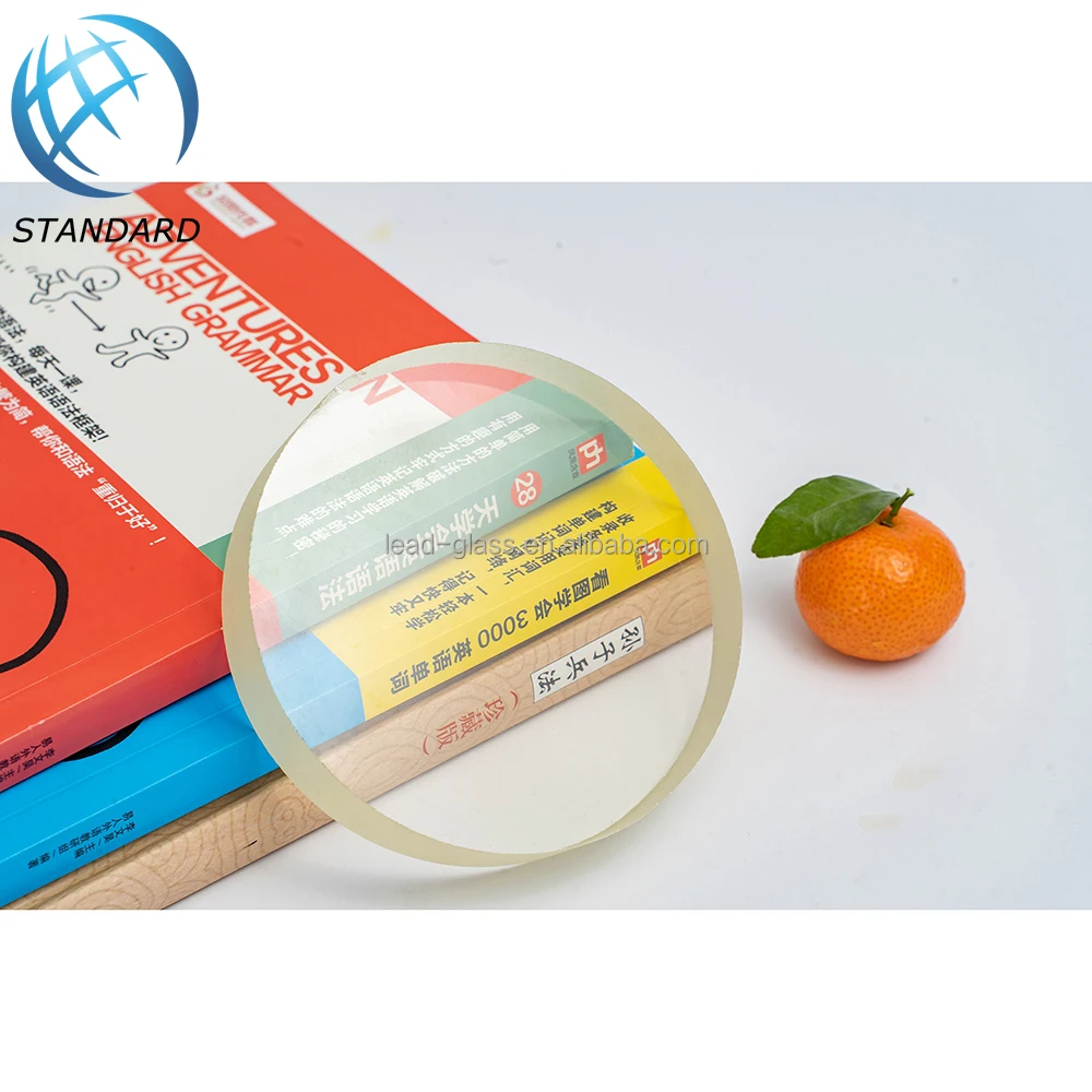X-ray Shielding Lead Glass - Zf3 with 8mm to 15mm Thickness