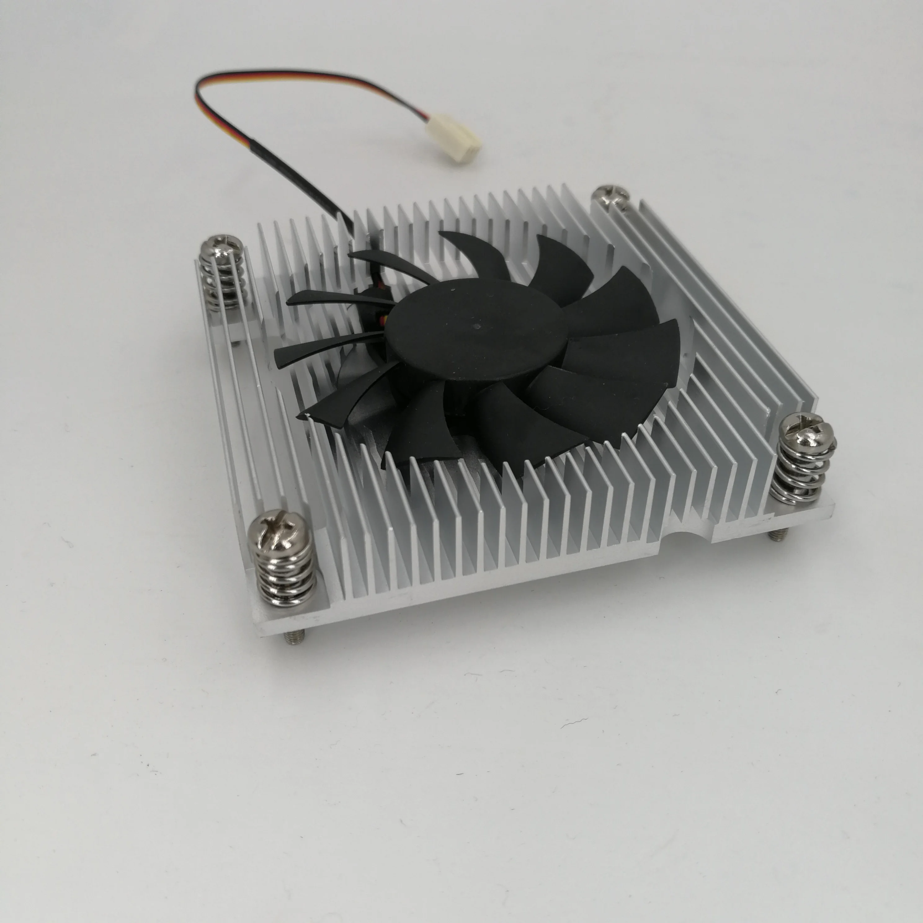 Low Profile Cpu Cooler For Intel 3pin Computer Aluminum Cpu Radiator 1u ...
