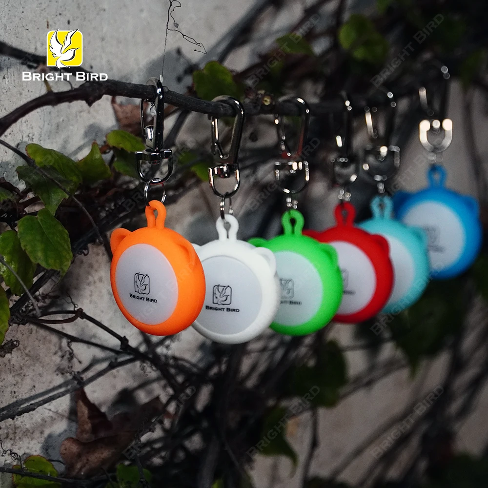 Portable Mini Silicone Type-c Rechargeable Keychain Light With Led Dc ...