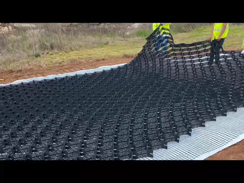 Geocell Hdpe Effectively Provide Lateral Confinement To Infill Material ...
