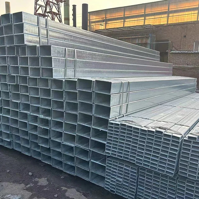 Ms Rectangular Hollow Gi Pipe Galvanized Steel Tube Gi Square Tubing Bs ...