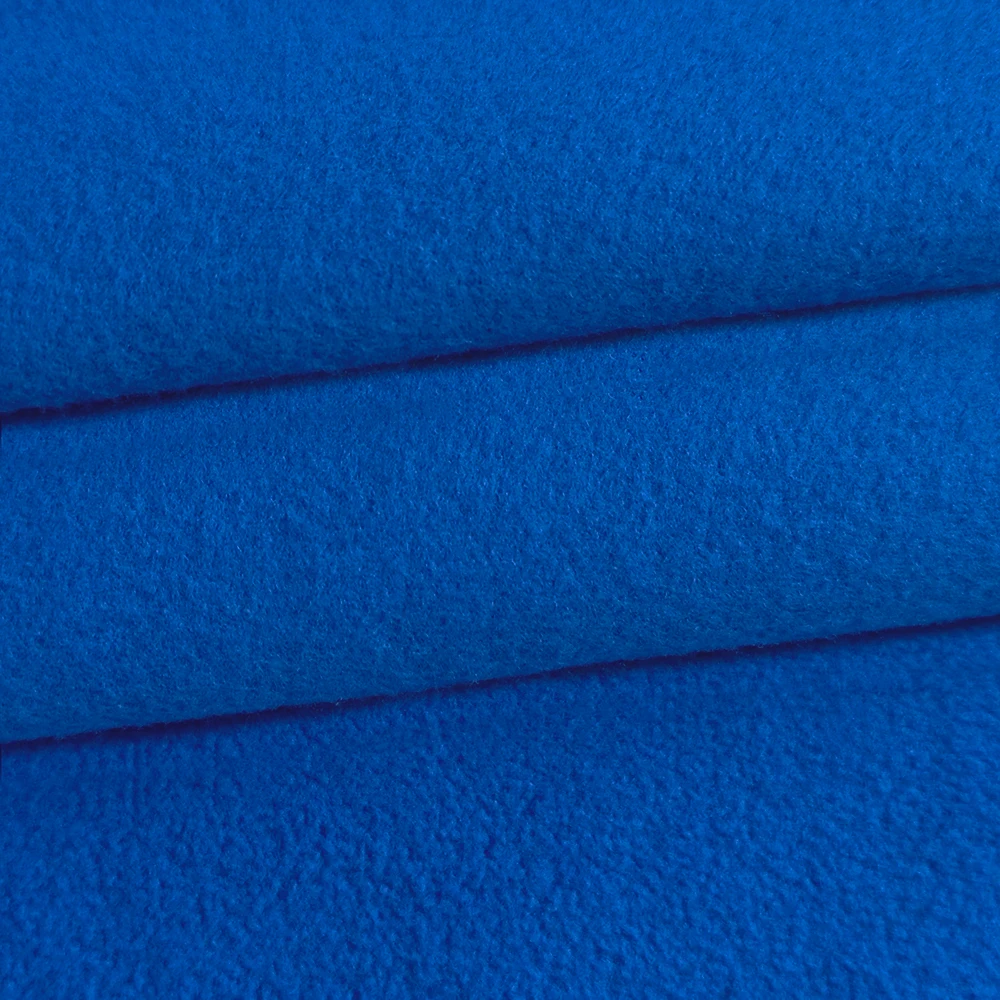 Wholesale Plain Dyed Thermal Double Side Brushed 100% Polyester Single ...