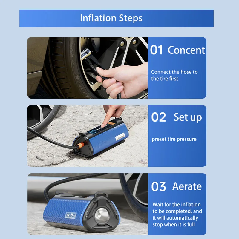 Portable 2-in-1 Jump Starter And Car Battery Booster 600a Peak Usb ...