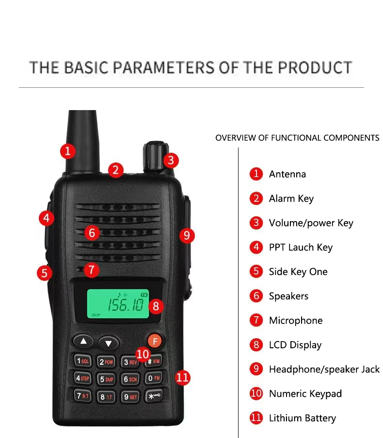 Best Marine Talking Device Icom Ic-v85 Hiking Comping Walkie Talkie ...