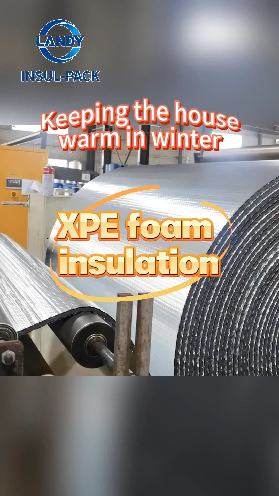 Soundproof Alu Foil Xpe Blue Foam Insulation For Ceiling In House - Buy ...