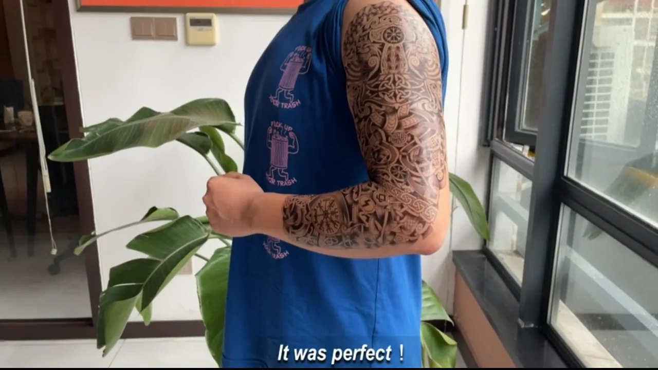 Sexy Body Tattoo Full Arm Sleeve Temporary Tattoos Wholesale Buy Waterproof Tattoos Temporary