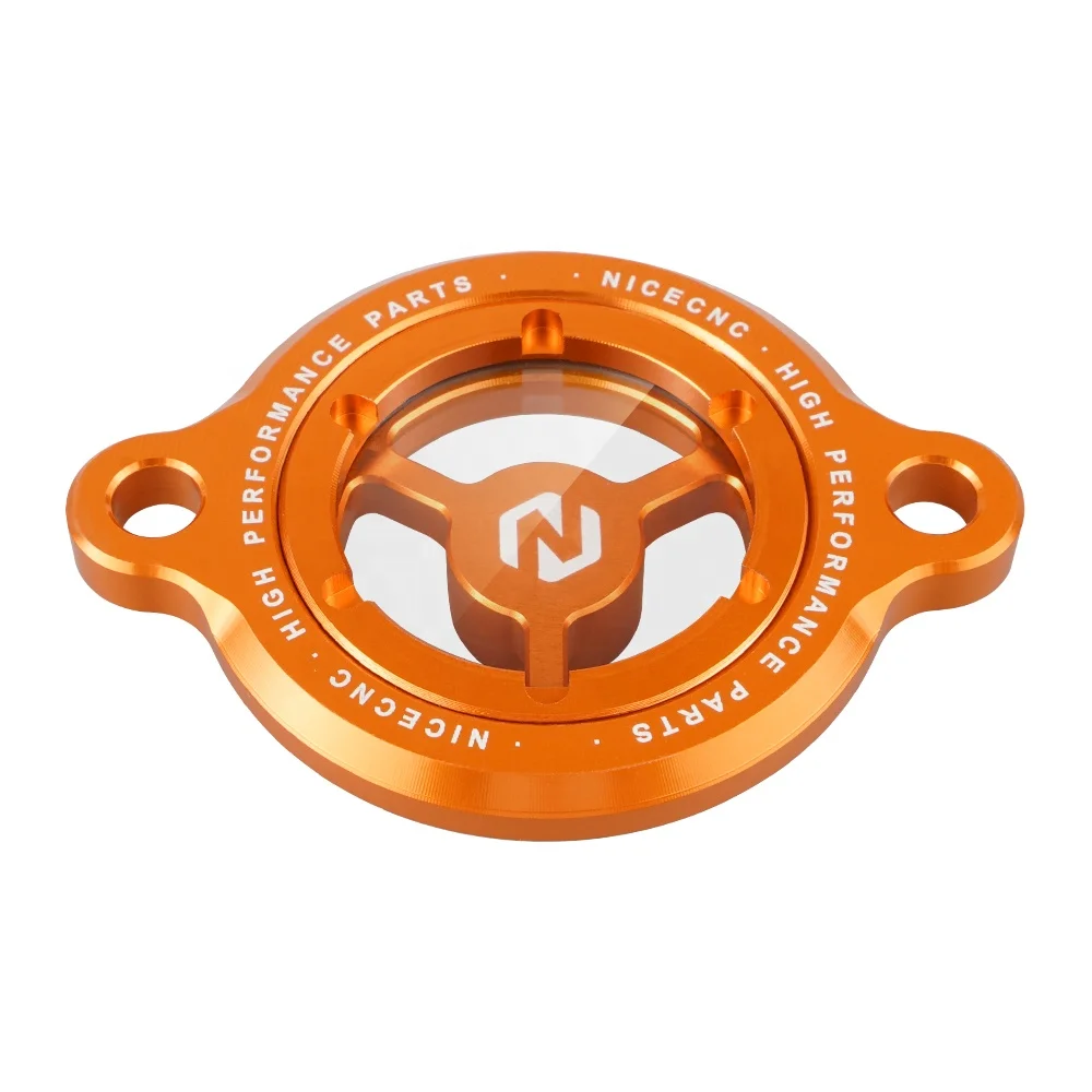 NiceCNC Transparent Engine Oil Filter Cover Cap For KTM DUKE 125/200 ...