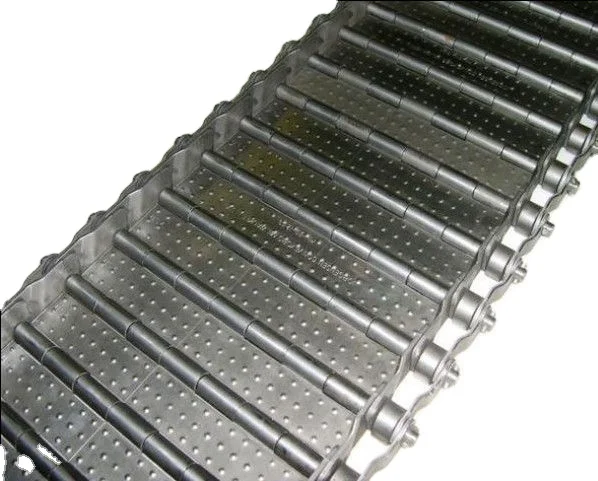 Stainless Steel SS Slat Chain Conveyor - Durable & Versatile