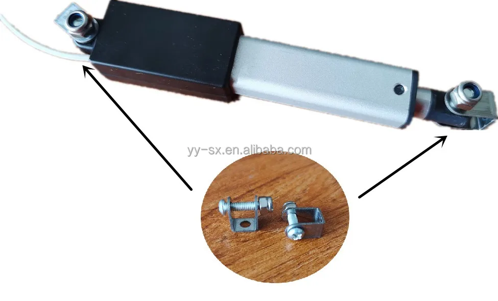 Compact 12V DC Brush Motor Linear Actuator for Smart Home Robots ...