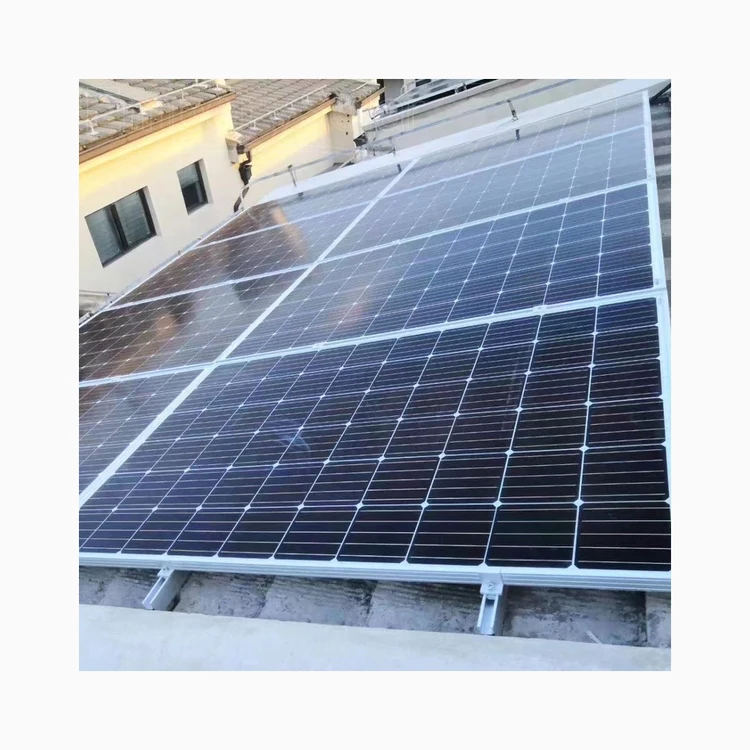 Black Frame Solar Panel Mounting System with Aluminum Profile Durable ...