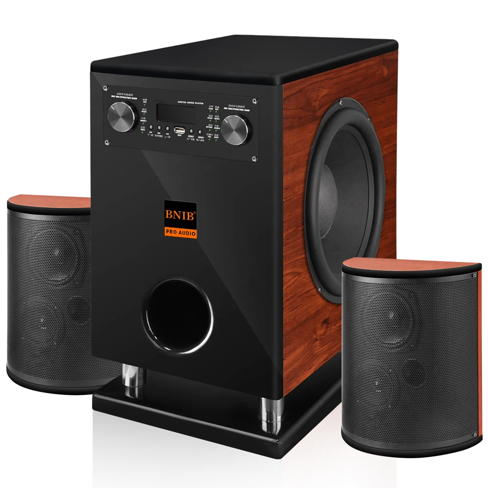 2.1 Channel Speaker System for Home Theatre Sound OEM Power