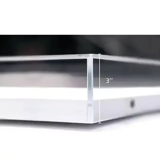 Custom Size Modern Acrylic Shadow Box Covers High Quality Acrylic Art ...
