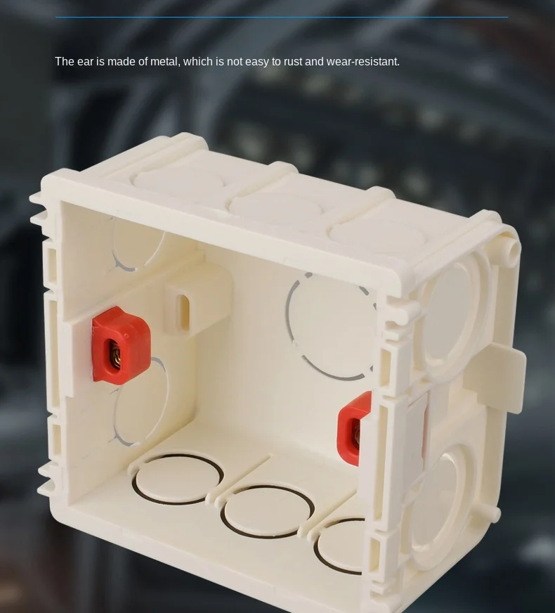 Wall Mount Junction Box 86 Plastic PVC Flame Retardant Electrical Solar ...