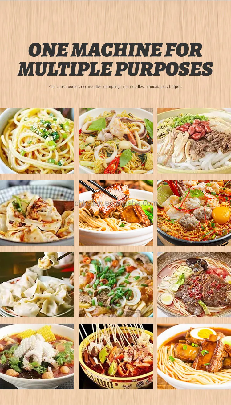 Ramen Instant Noodle Cooker - Efficient Pasta Production