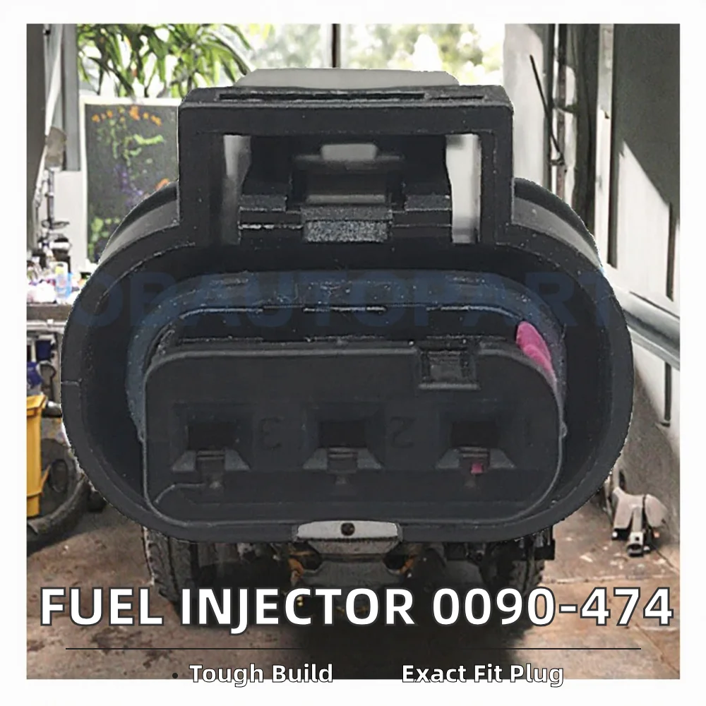 Fuel Injector Intake Pressure Sensor Connector 3P Pins Nitrogen Oxygen ...