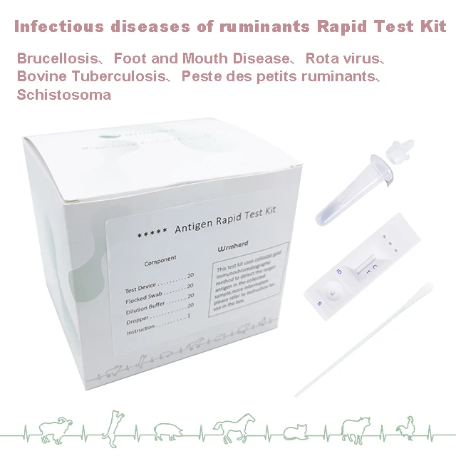 Brucellosis Ag Rapid Test Kit - Buy Rapid Brucellosis Antibody Test Kit ...