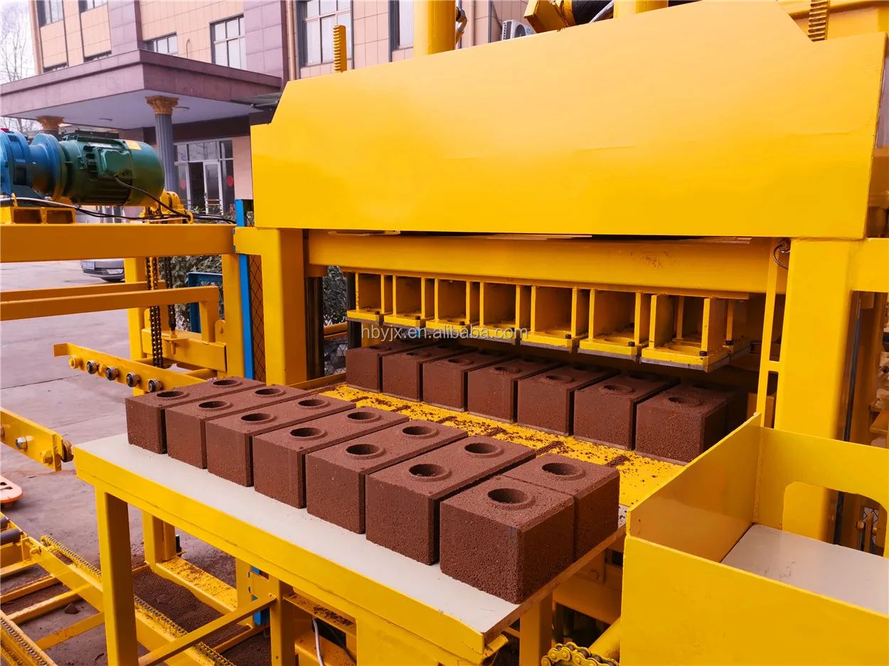 HBY10-10 Automatic Mud Red Brick Making Machine in India