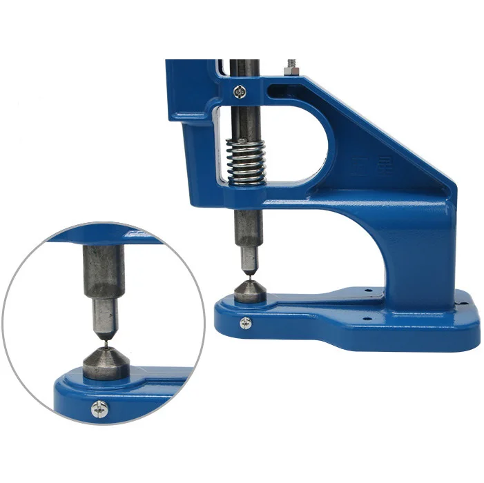 Hand Press Machine Rivet DIY Nail Button Machine Snap Fastener Desktop ...