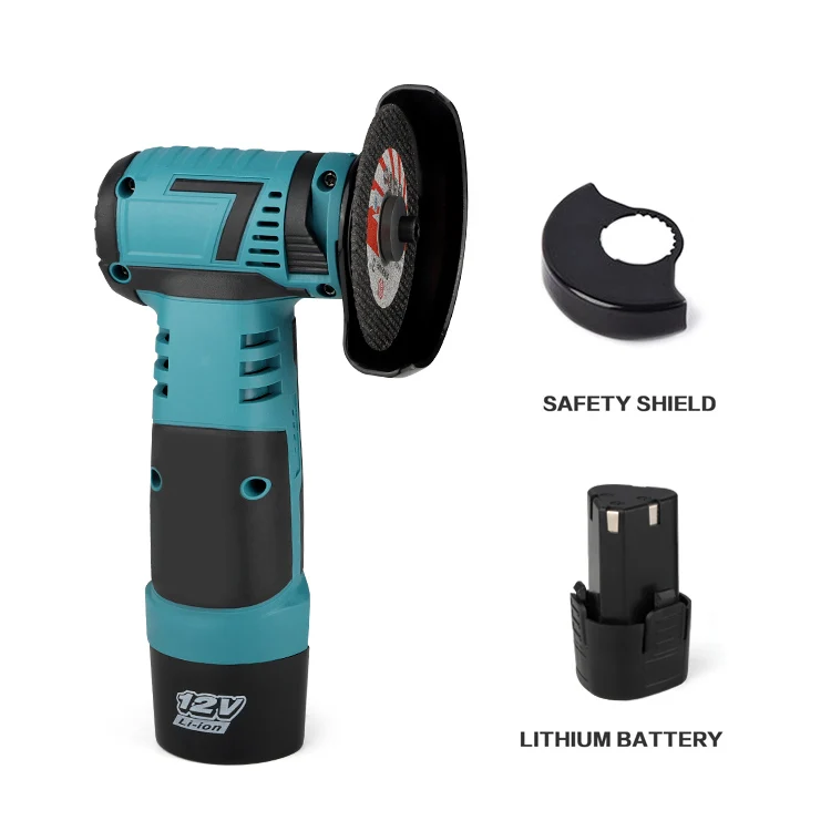 Electric Cordless 12v Angle Grinder 76mm Battery Powered By 12v ...