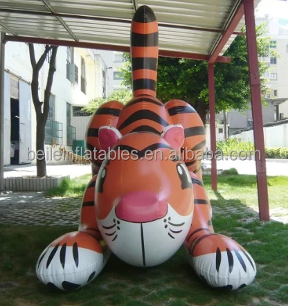 Beile Inflatable Giant Tiger Model - Pouncing Tiger Cartoon
