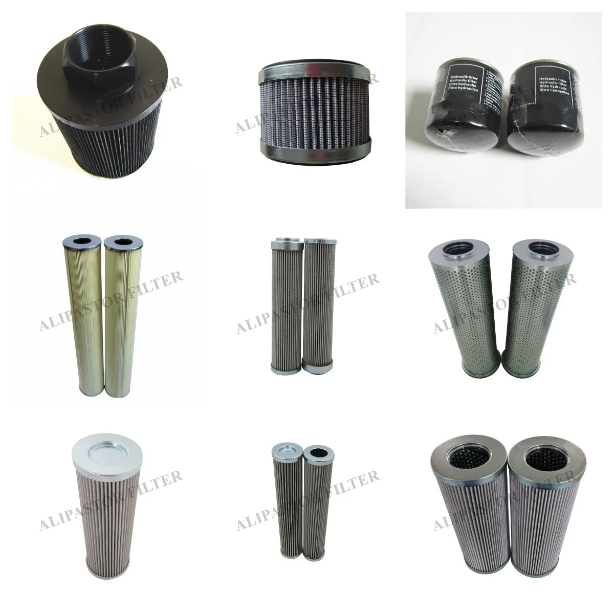 Stainless Steel Filter Housing Hydraulic-filter-element 91600014 ...