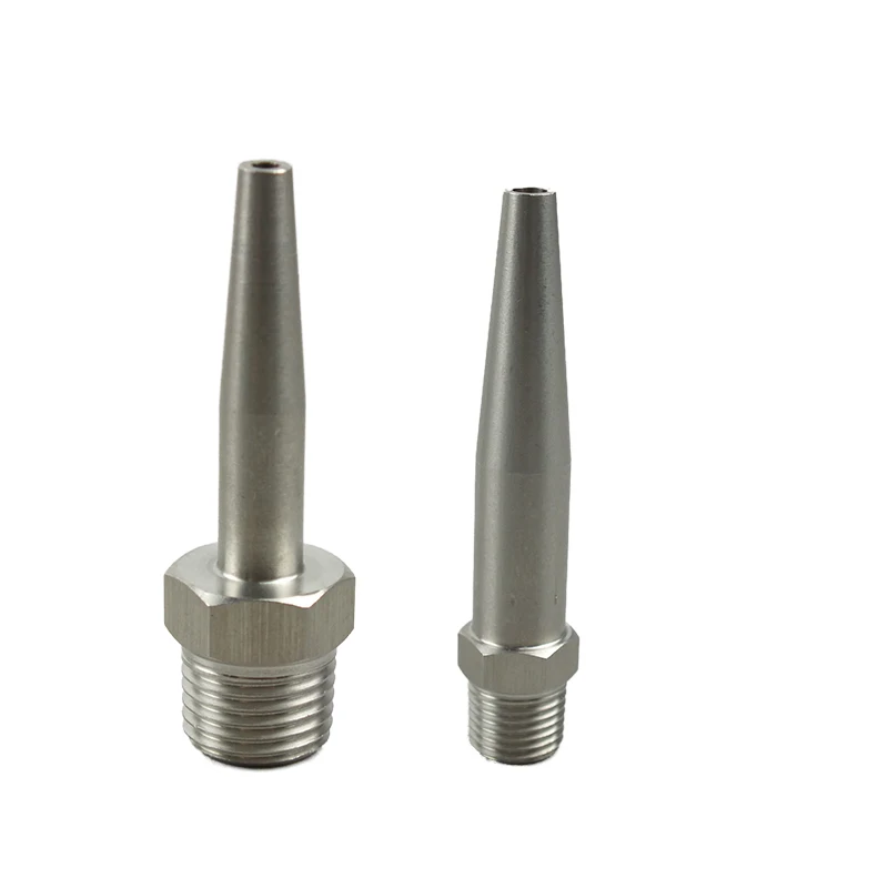 Stainless Steel External Threaded Pointed Nozzle Large Glue Output ...