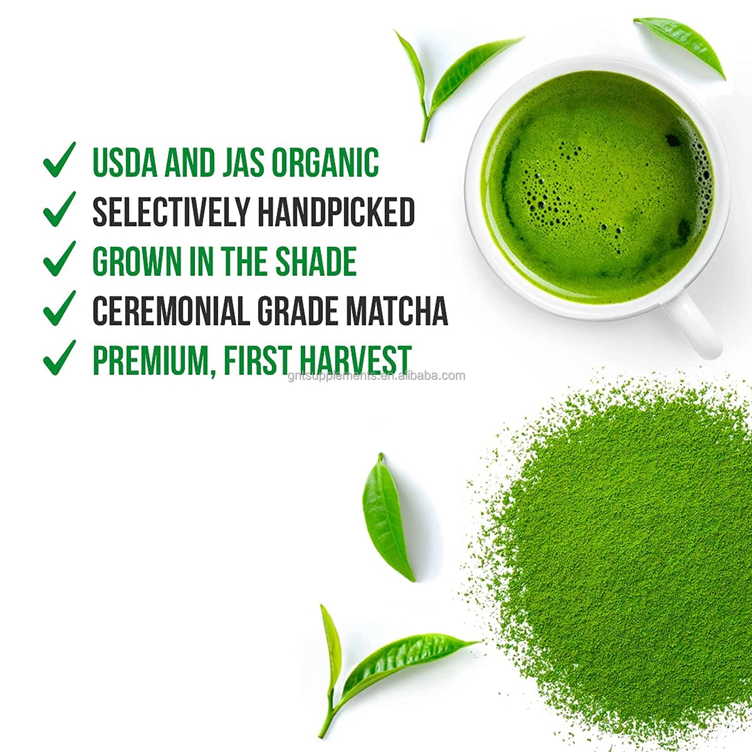 Organic Matcha Powder Matcha Tea Powder Ceremonial Grade Matcha Private ...