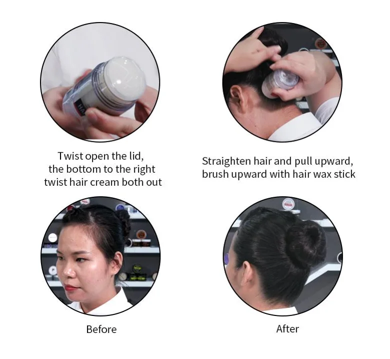OEM Private Label Organic Hair Styling Product - Hair Wax Stick