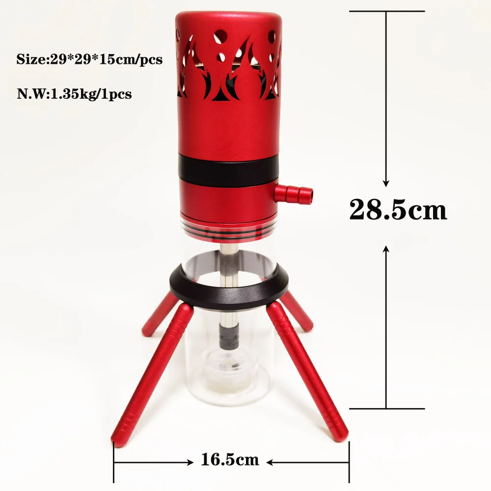 2022 New Rocket Shisha Hookah Led Glow Light Launch Stand Aluminum ...