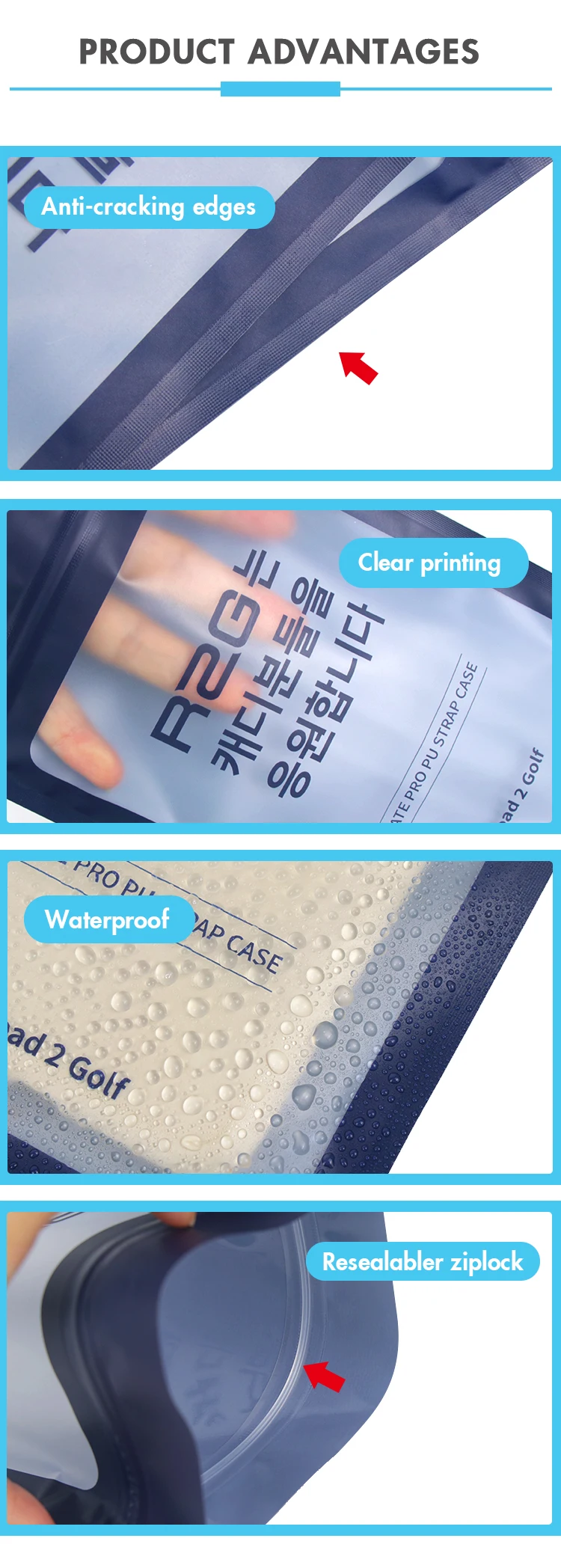 Custom Print Phone Shell Bags Plastic Packaging Phonecase Packing ...