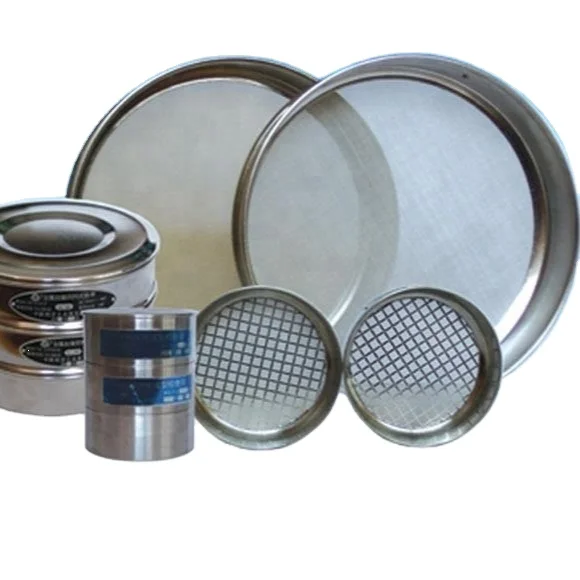 Dia 200Mm Cement Fineness Sieve Set Standard Test Sieves For Laboratory ...