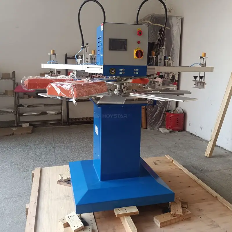 2 Color Silk Screen Printing Machine Garment - Easy to Operate