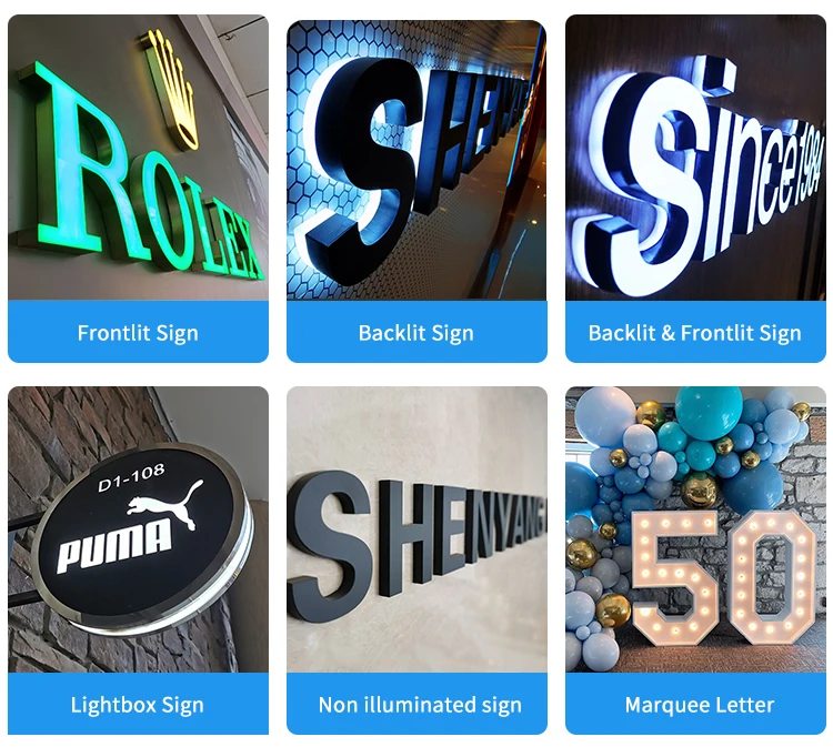 Custom Indoor 3D Acrylic Letters Logo Wall Signs Office