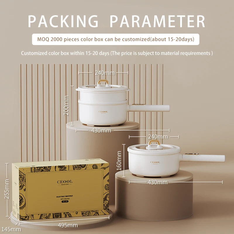 Factory Supply Hot Sale Multifunctional Pot Non Stick Mini Electric ...