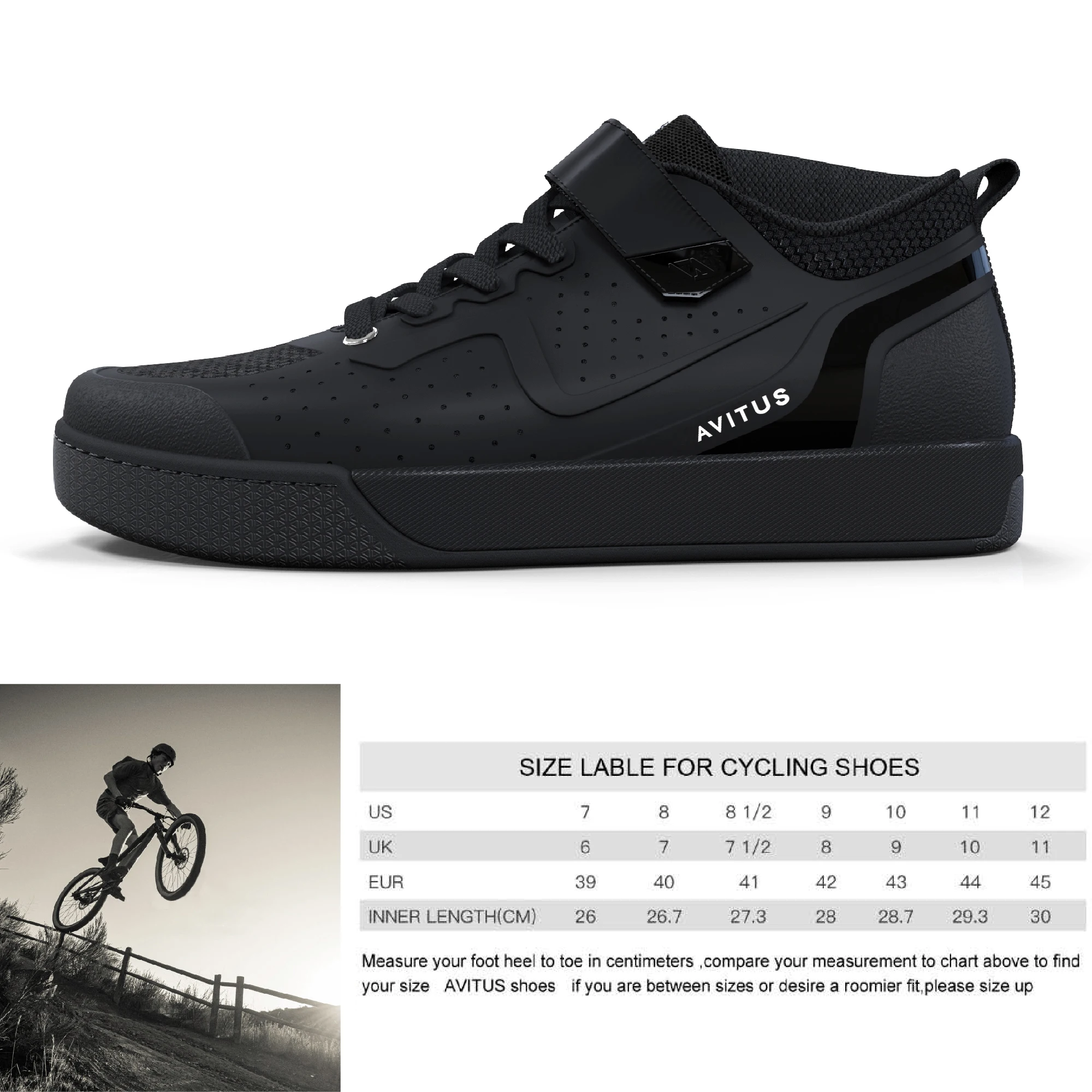 Mountain Bike Riding Shoes with SPD System for All Terrain