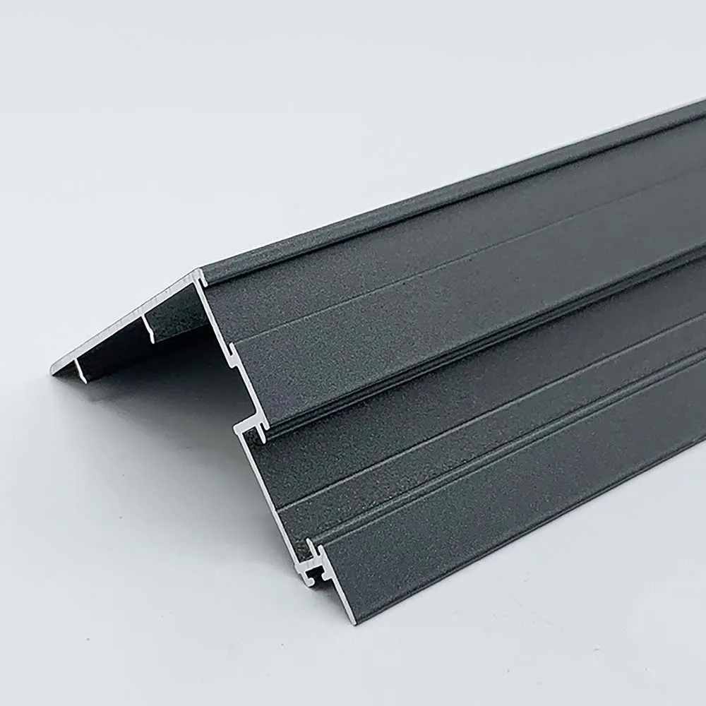 Sliding Door Aluminum Railing Profile Heavy Duty Frame Extruded Alloy ...