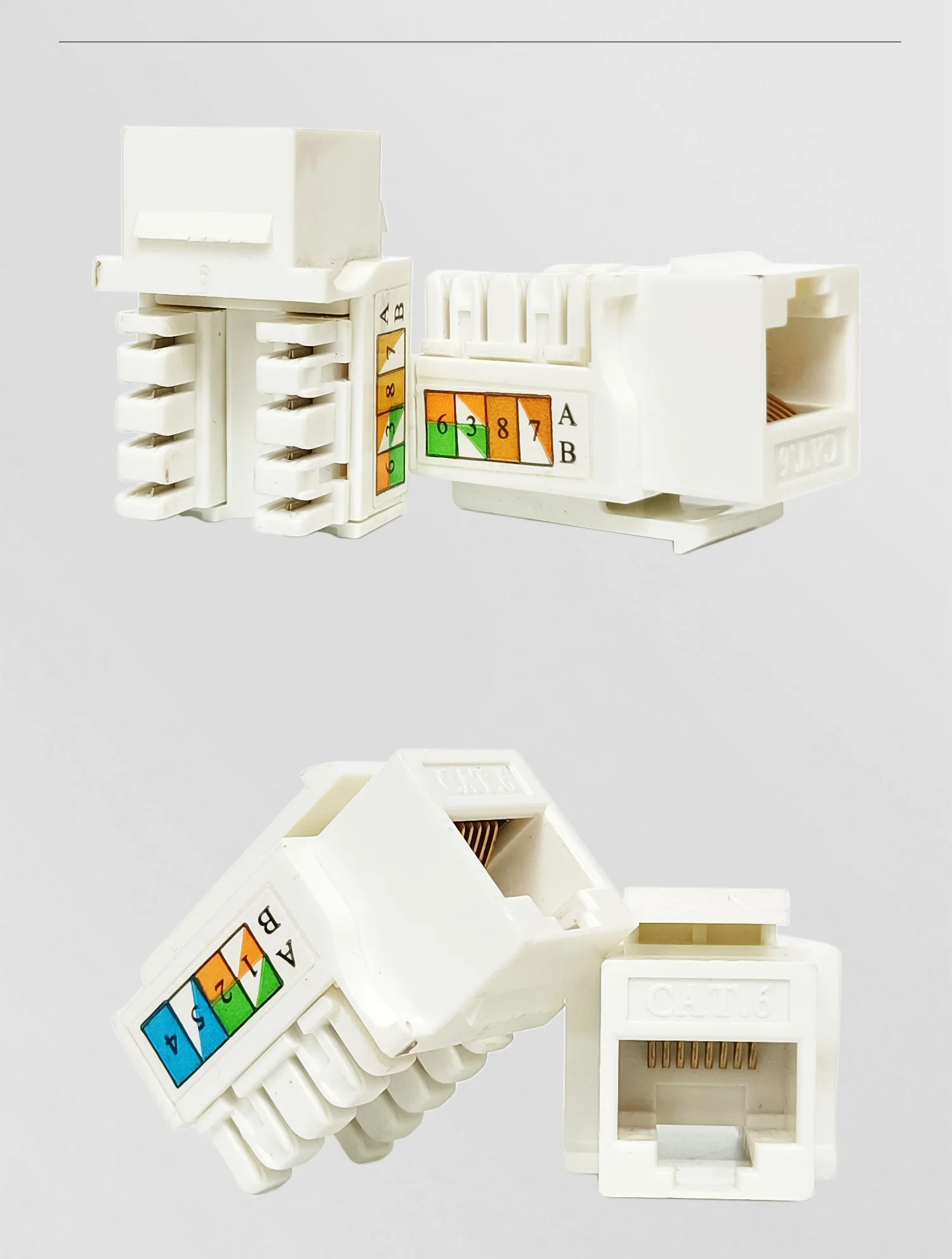 Keystone RJ45 Cat6 Keystone Jacks - Reliable Networking