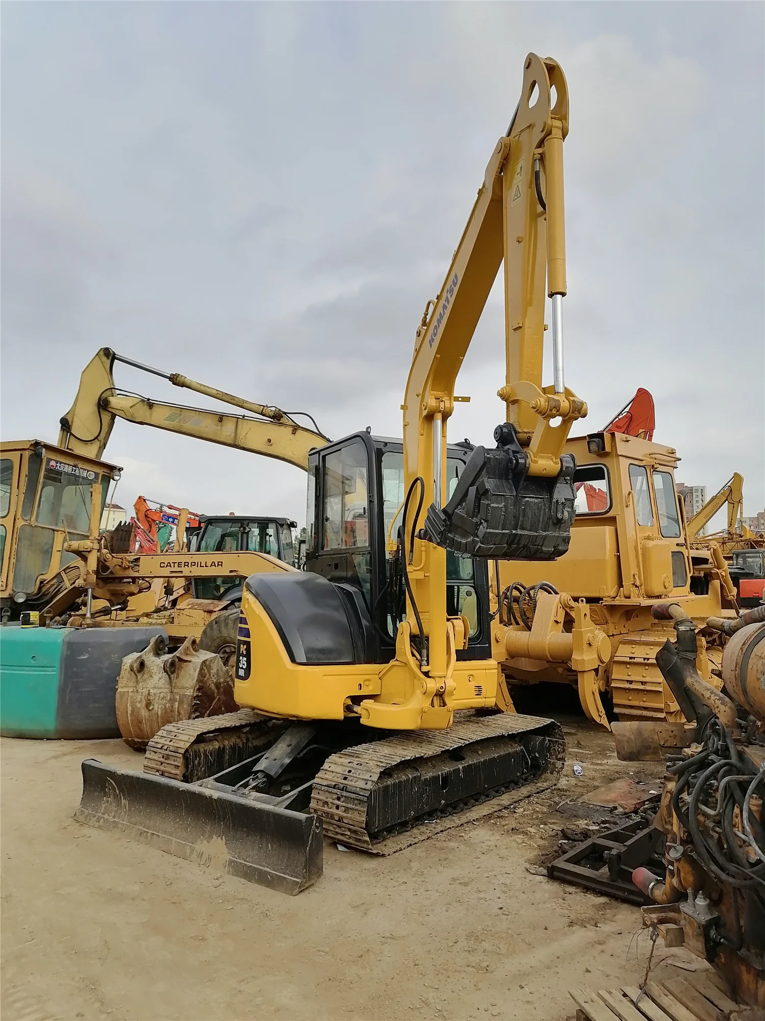 Used Original Japan Komatsu Pc35 Excavator - Buy Used Komatsu Excavator ...