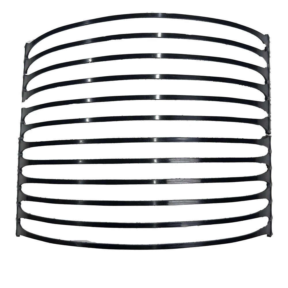 Pp Grille Mesh Uniaxial Plastic Geogrid/ Pe One-way Geogrid For ...